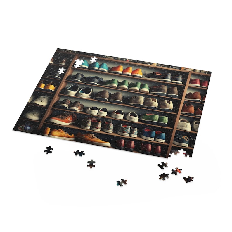 Shoe Rack Puzzle (120, 500-piece) - Etsy