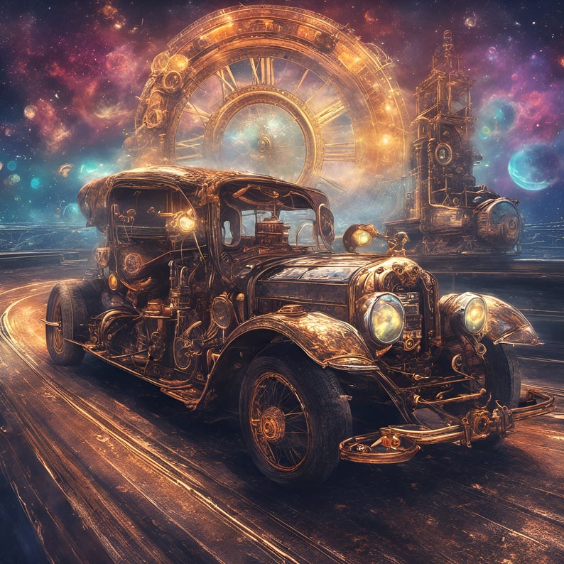 Steampunk Car - Etsy