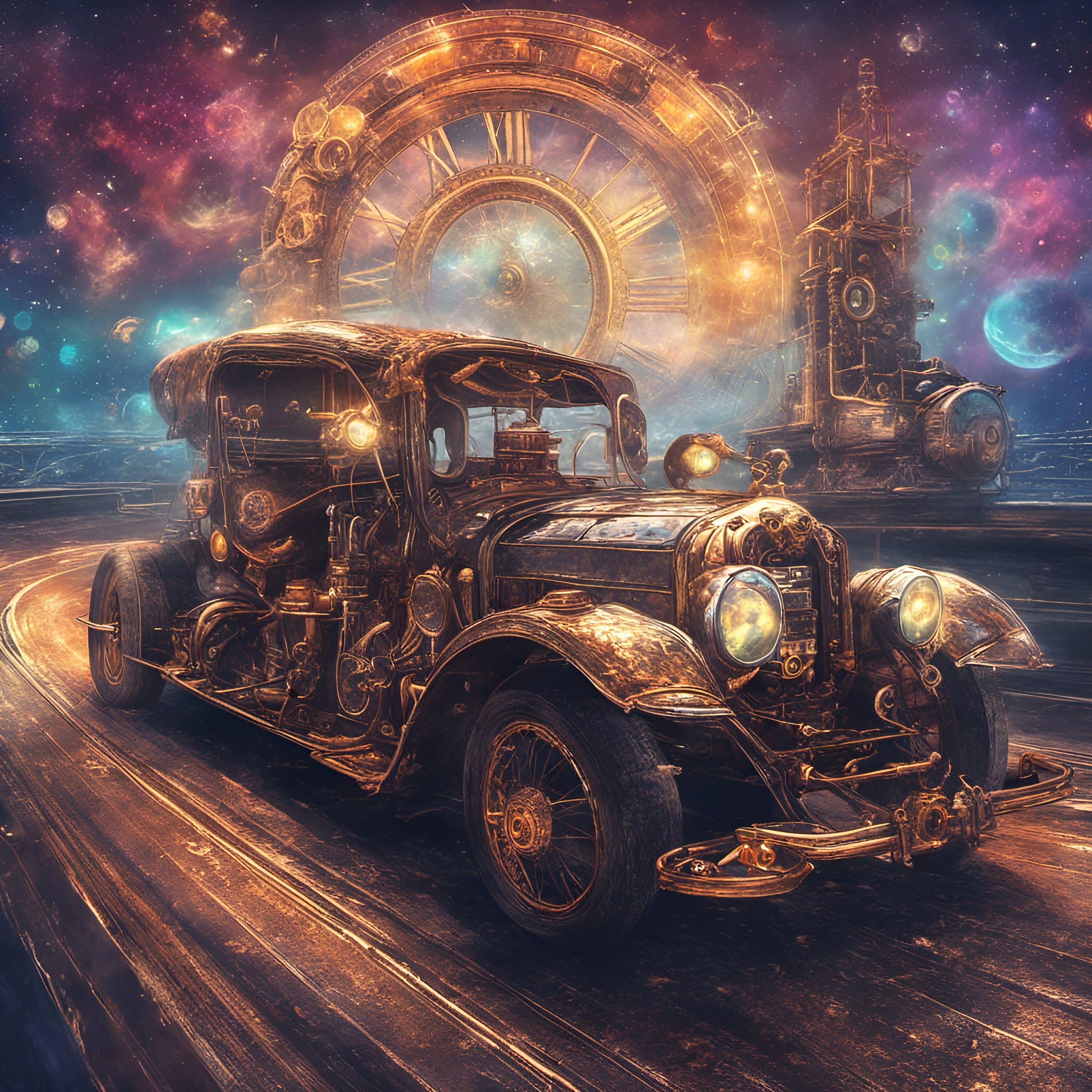 Steampunk Car - Etsy