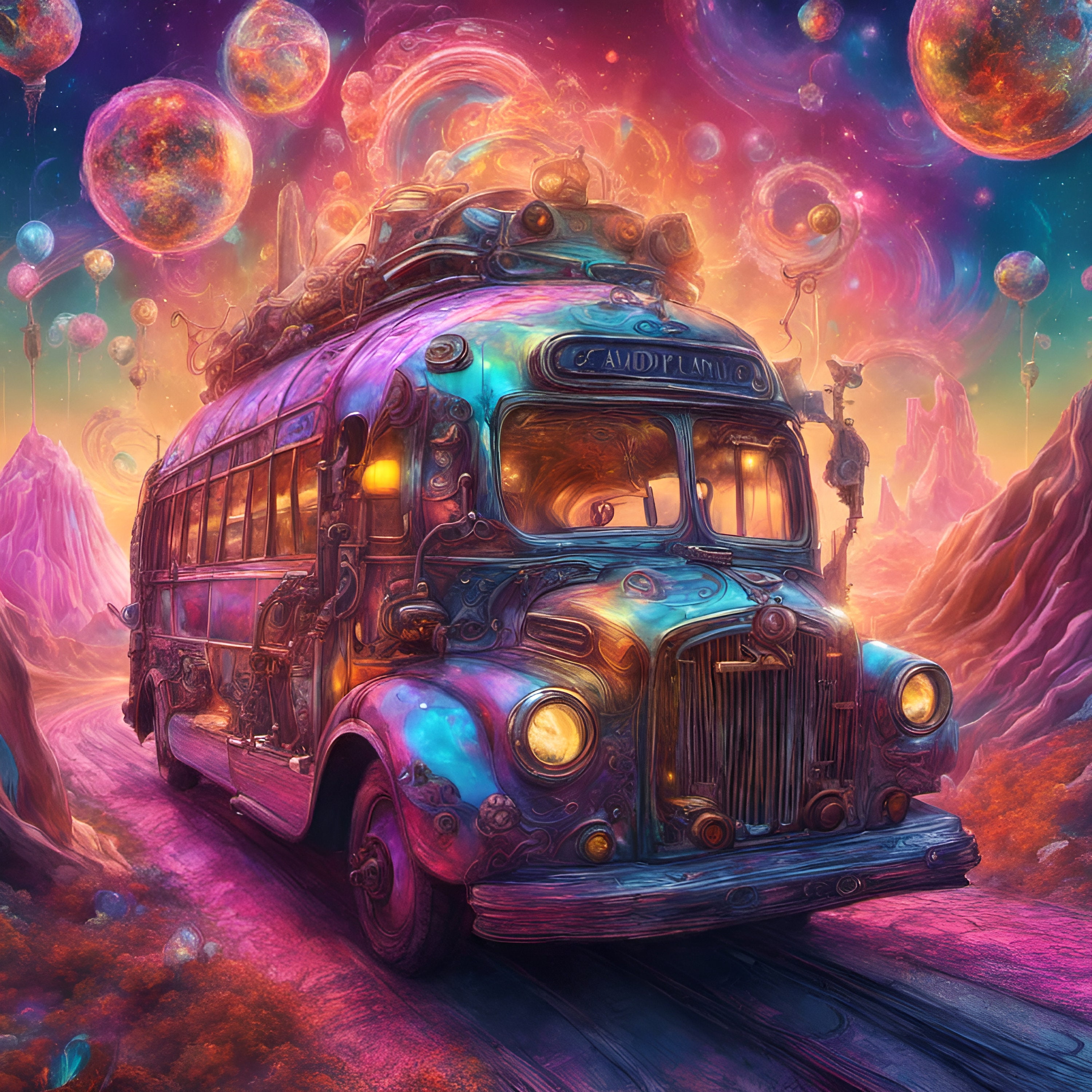 Bus to Candyland - Etsy