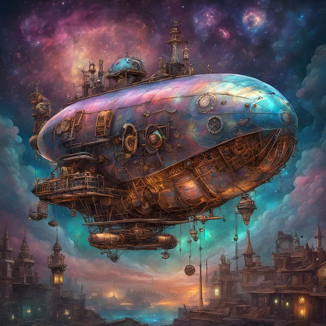 Steampunk Blimp - Etsy