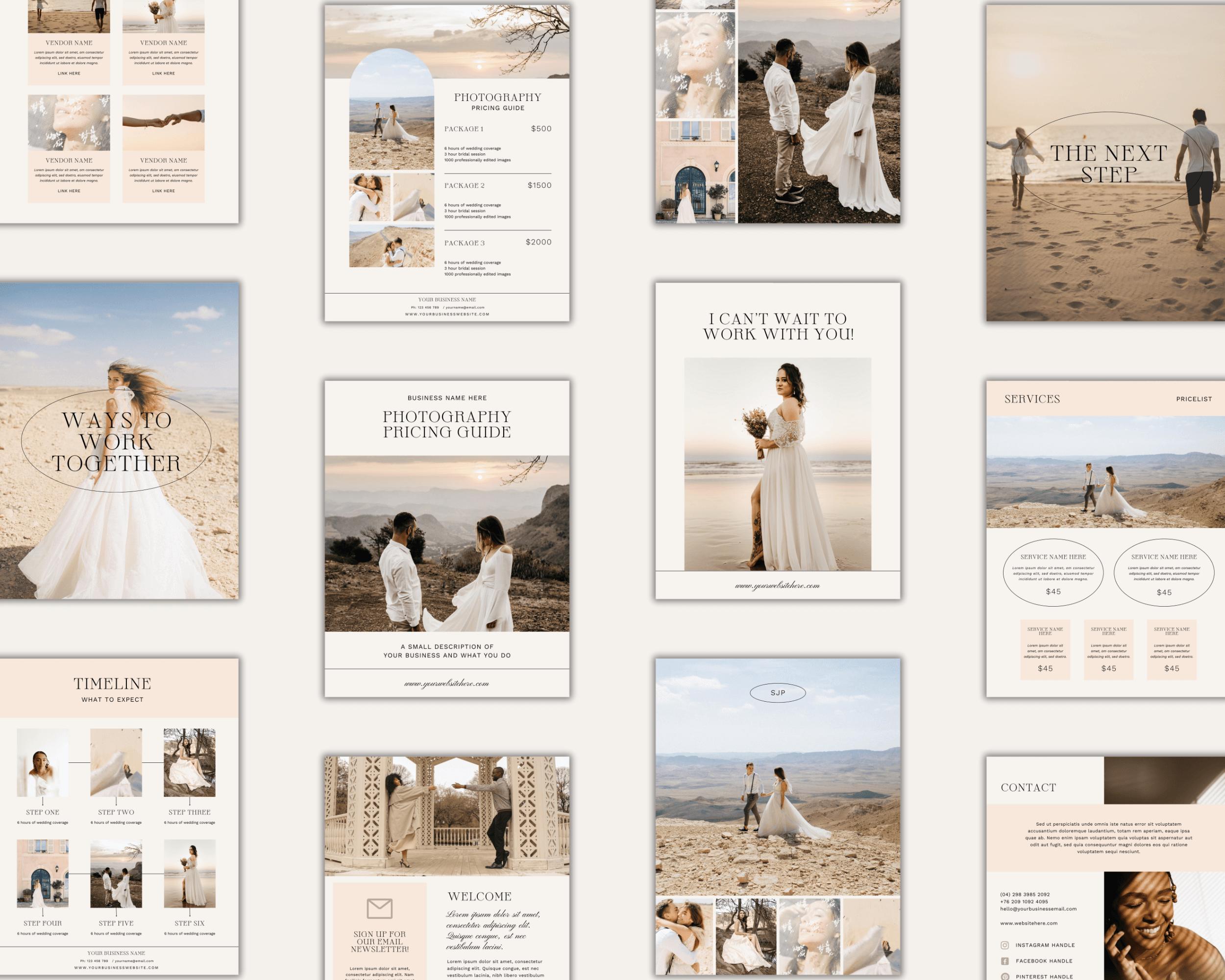 Photographer Pricing Template Photographer Pricing Guide Photographer Pricing Guide Template ...