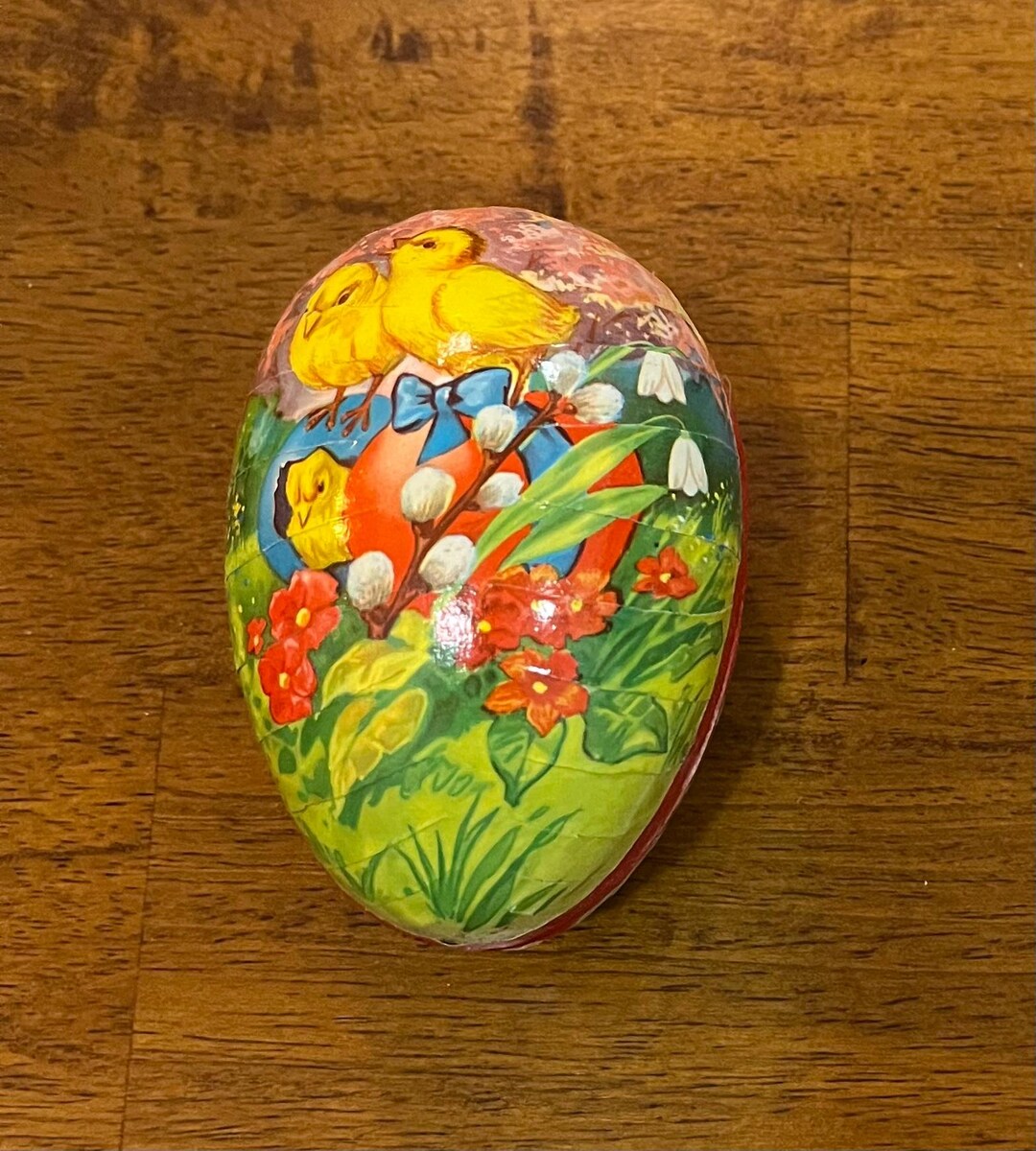 EXC Vintage Antique German Easter Egg Container Opens for Candy Paper ...