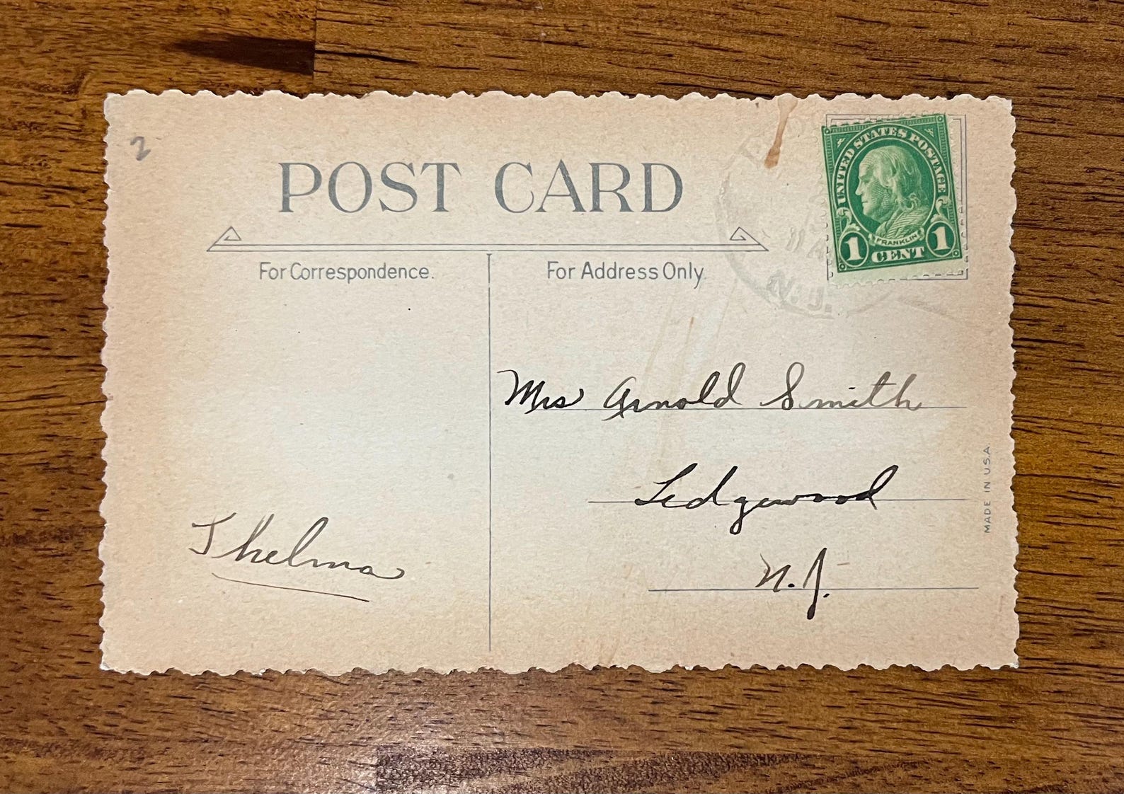 VGC Vintage Rare Merry Christmas Postcard Howdy Busy Snowy Village ...