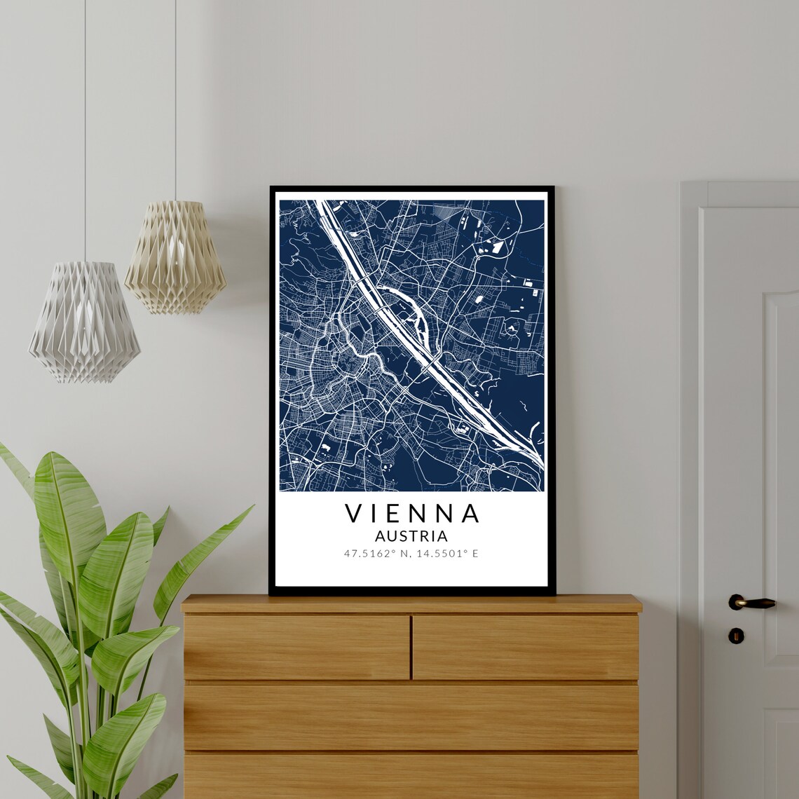 CUSTOM CITY Map Personalized Map Poster Printable Map Wall - Etsy