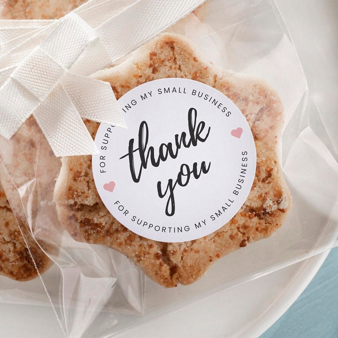 Thank You for Supporting My Small Business Stickers, Business Labels ...