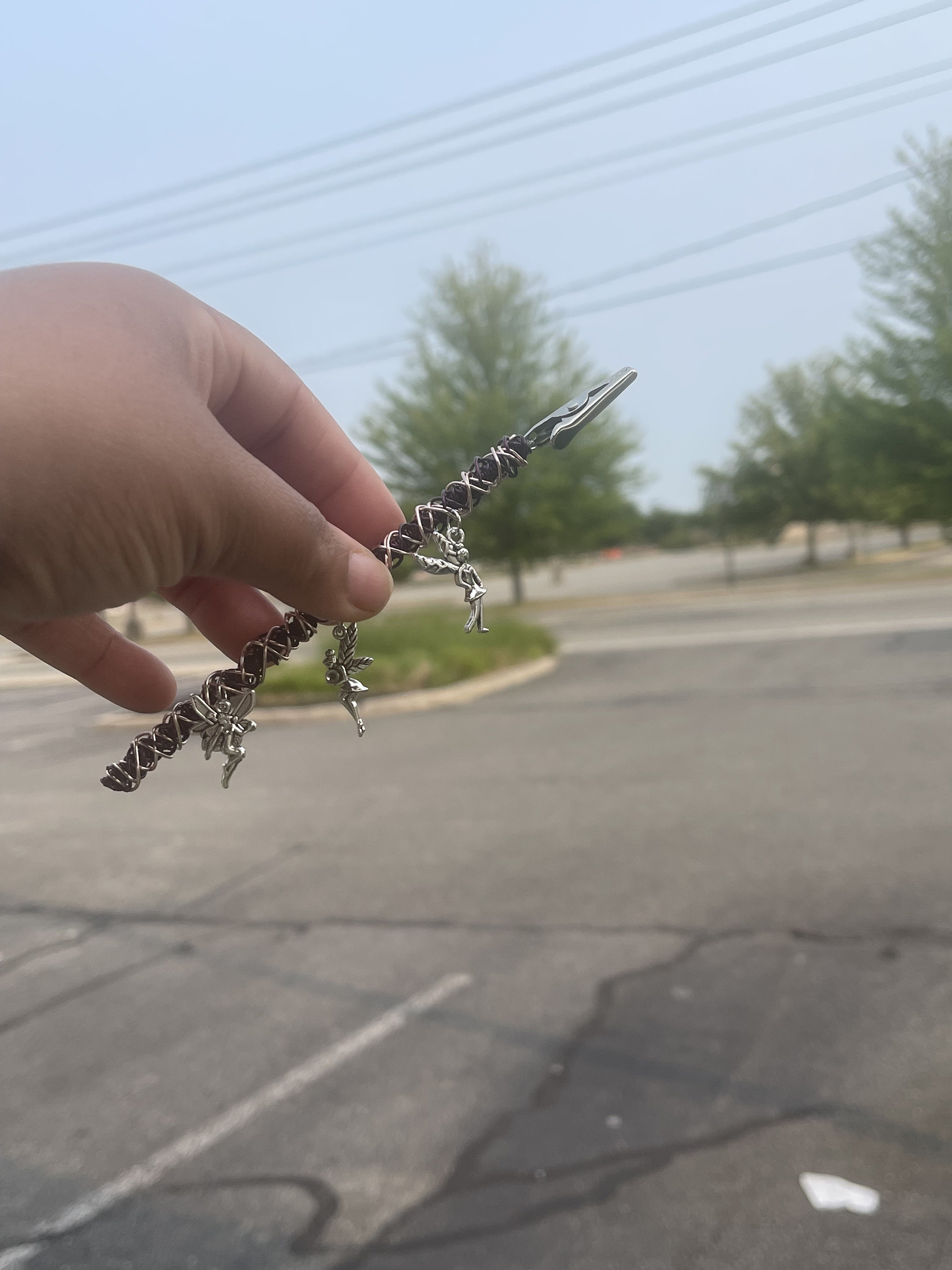 Two Toned Fairy Zipper Buddy Sage Holder ATM Clips, Card Grabber, Gas ...