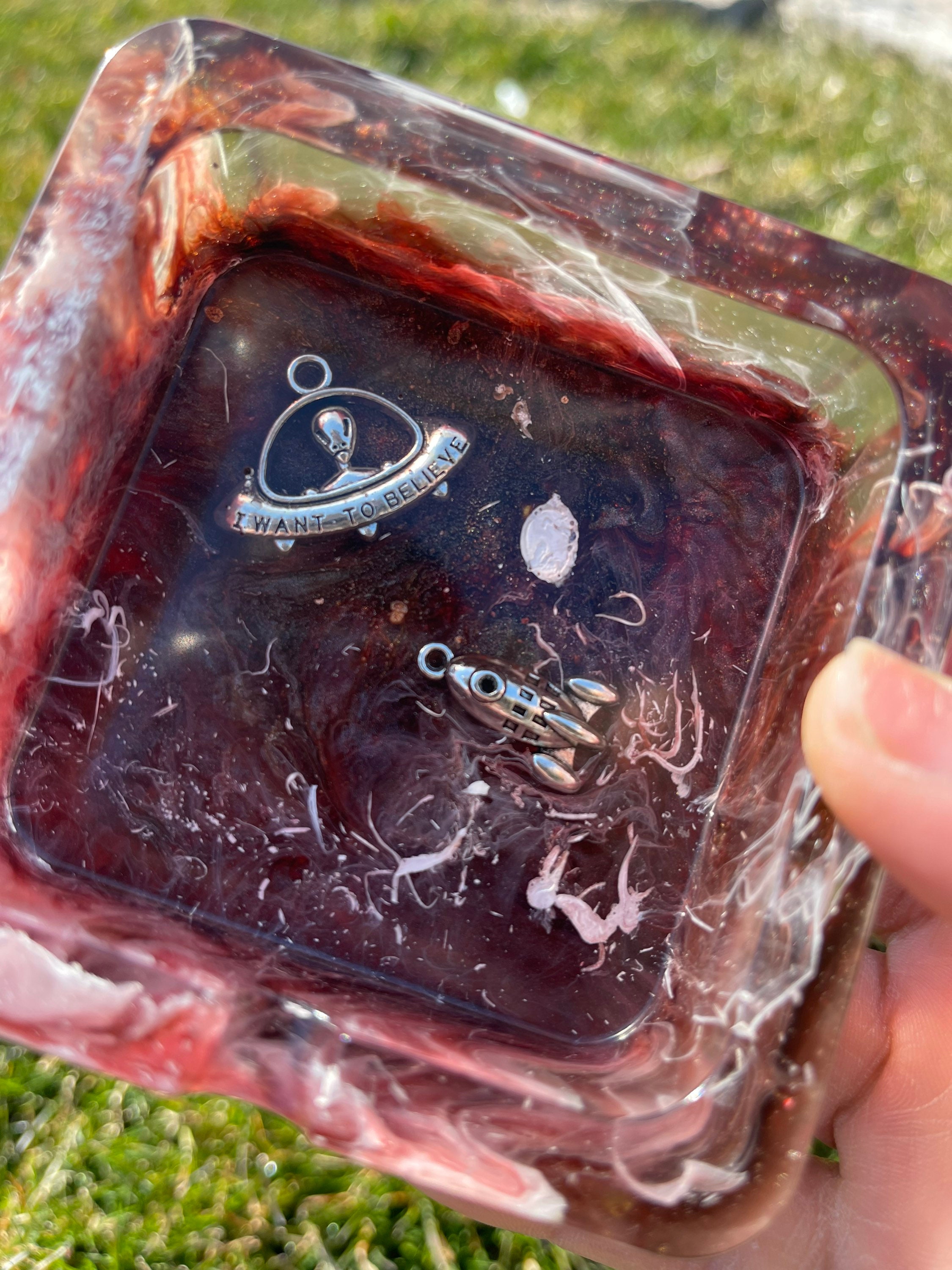 Ash Tray Y2K Grunge UFO Alien Extra Terrestrial Gift - Etsy