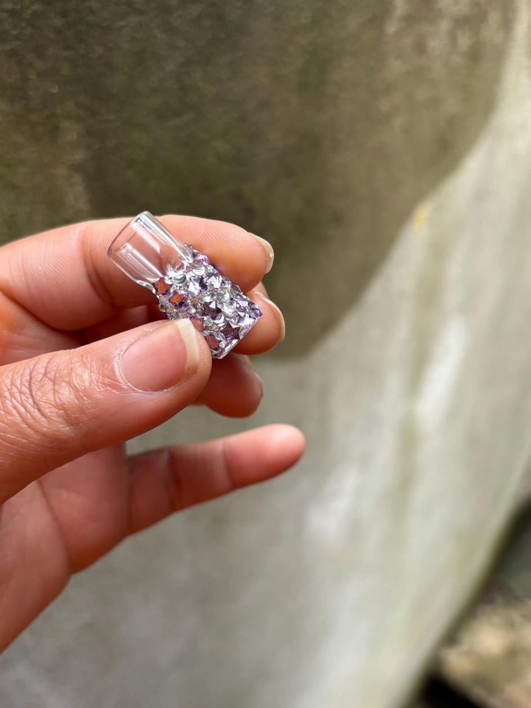 Glass Tip Bedazzled Cigarette Tip 0.12MM Glass Tip - Etsy