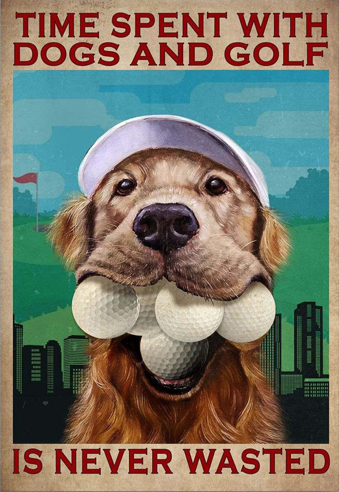 God Golf, Golden Retriever – Time Spent With Dogs and Golf, is Never ...