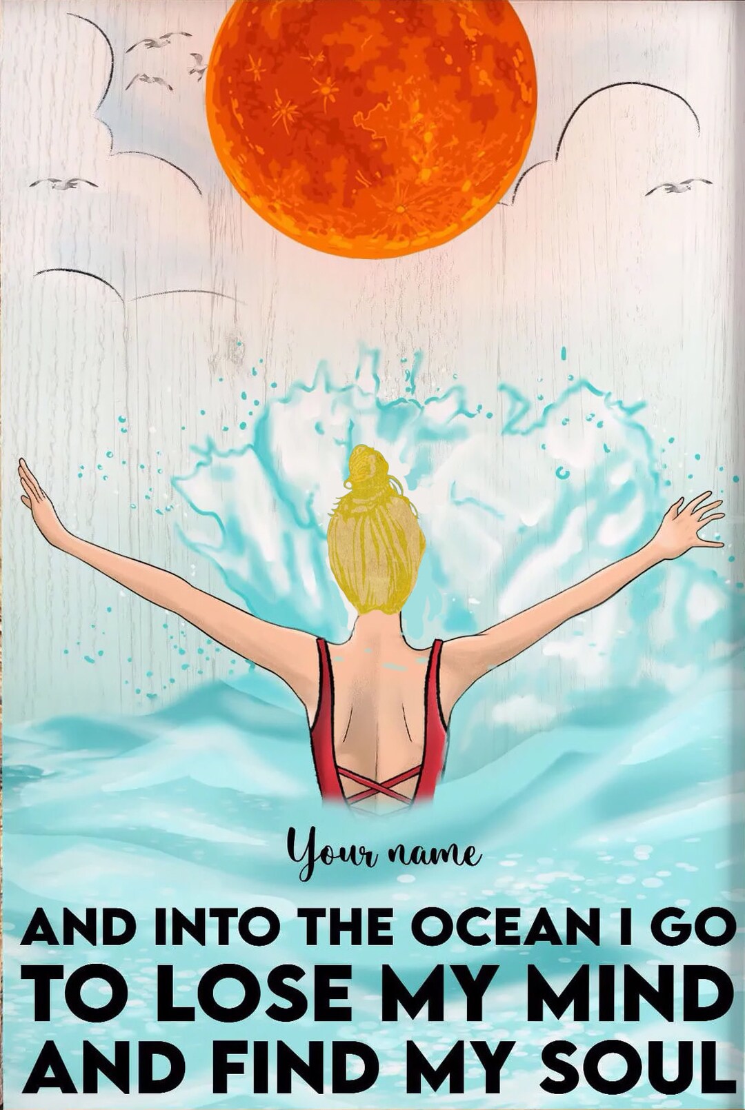 And Into the Ocean I Go , Swimming Custom, I Go to Lose My Mind and ...