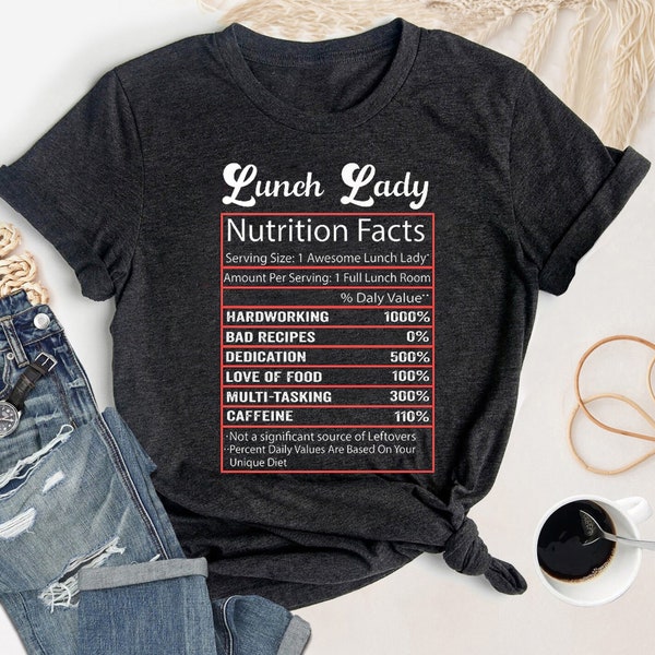 Lunch Lady Nutritional Facts Svg Etsy