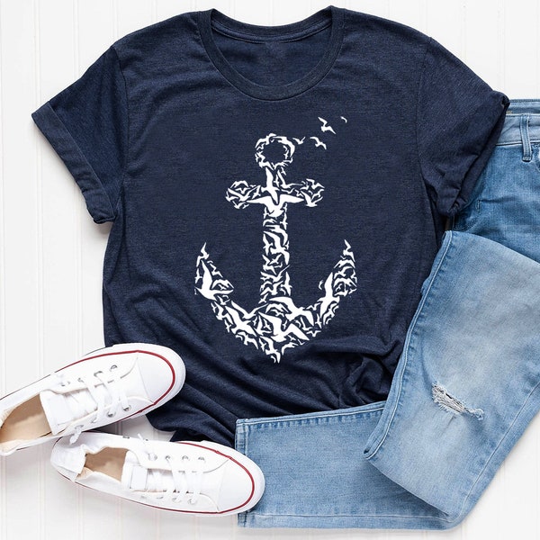 Anchor T Shirt - Etsy
