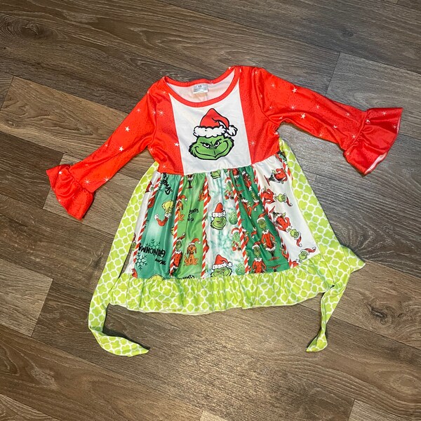 Grinch Dress - Etsy