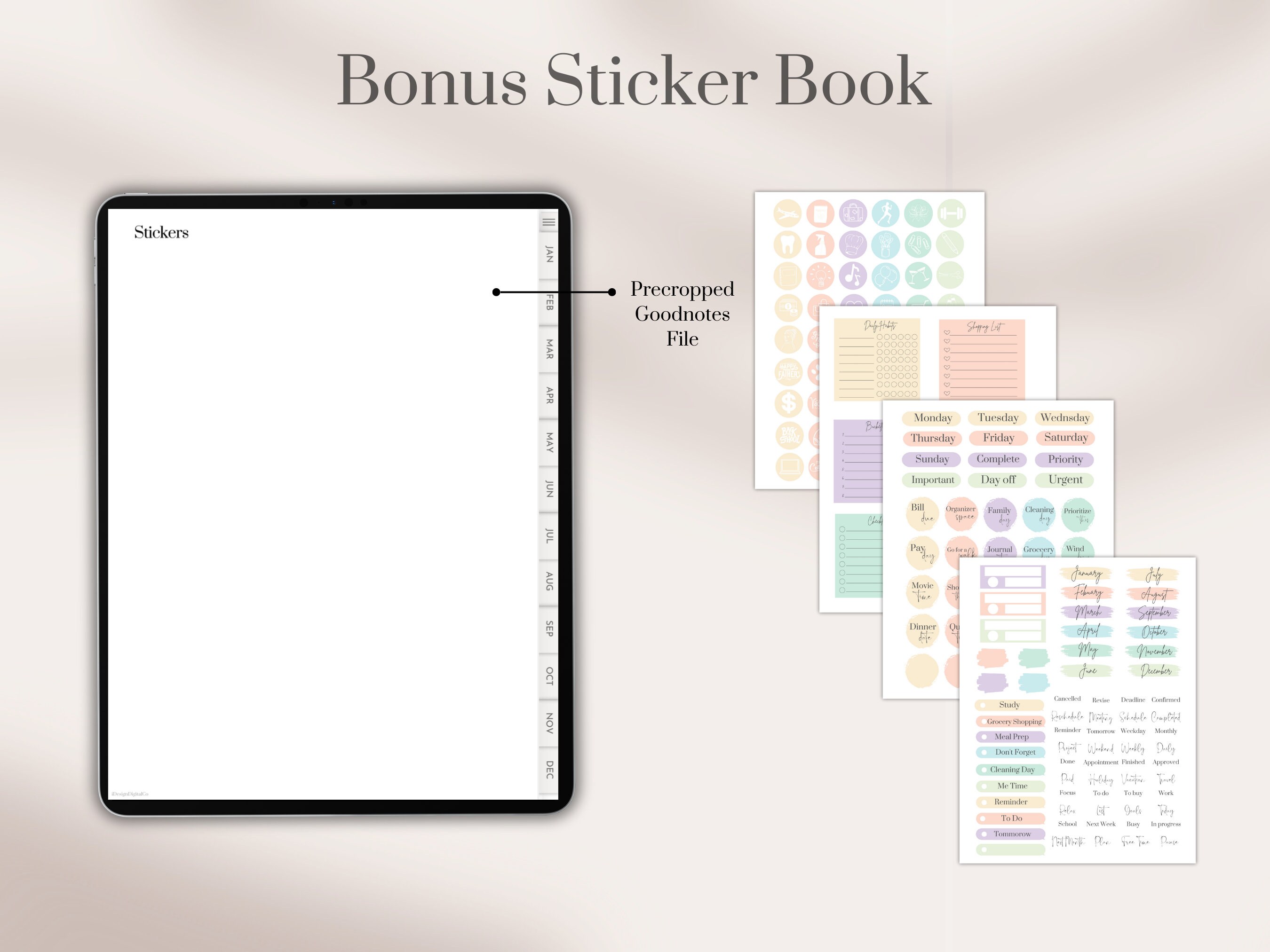 Good Notes Planner Adhd Digital Planner Digital Budget - Etsy