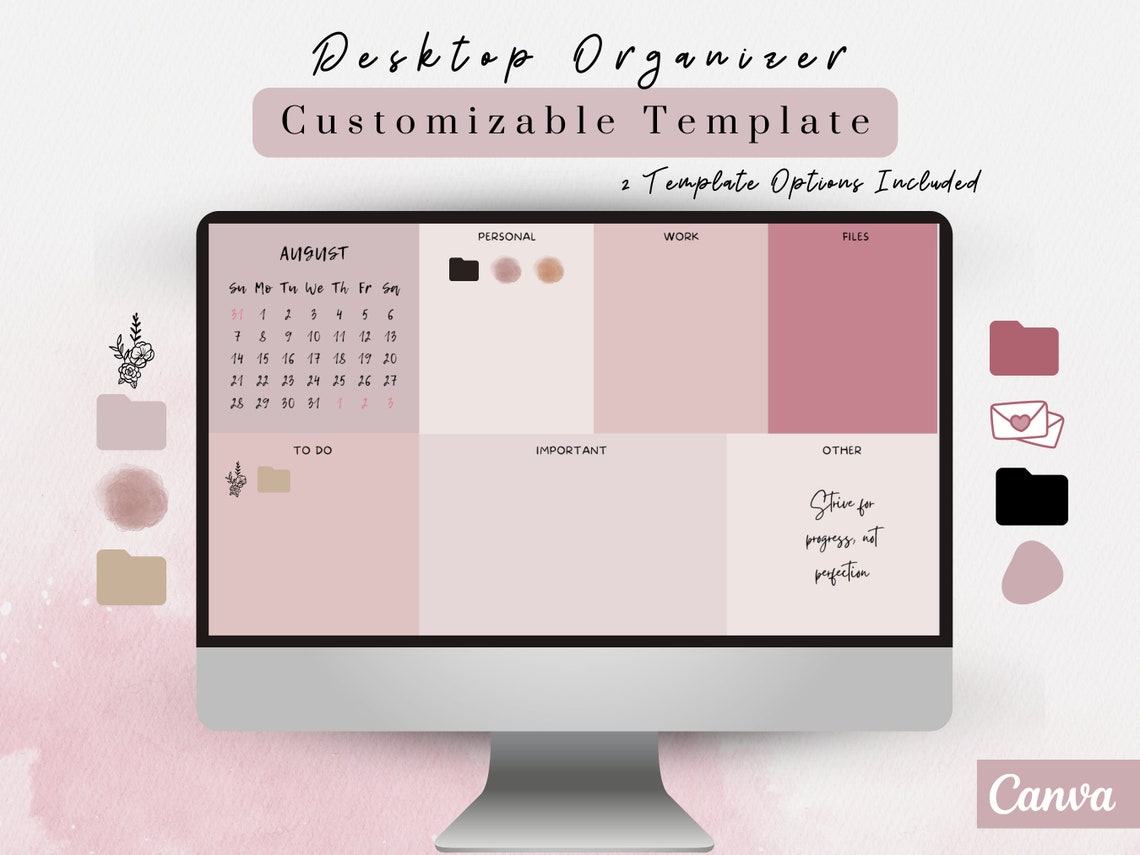 Desktop Wallpaper Computer Wallpaper Desktop Organizer MacBook ...