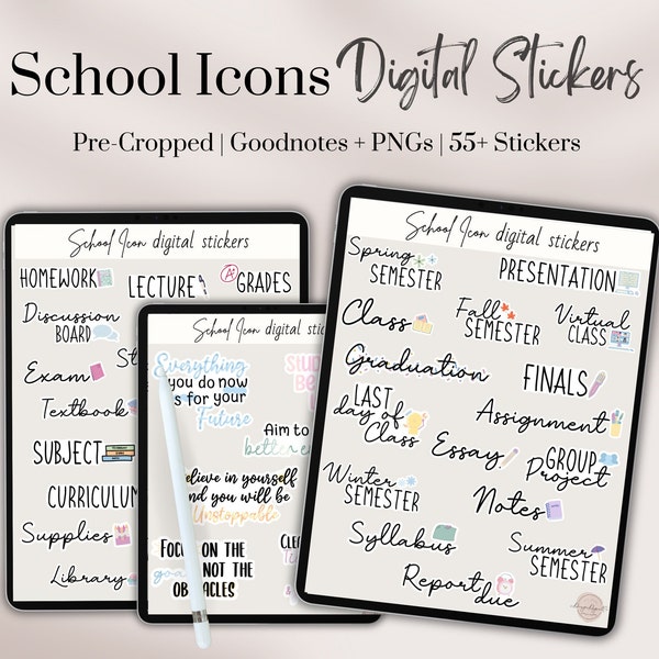 College Planner Stickers - Etsy
