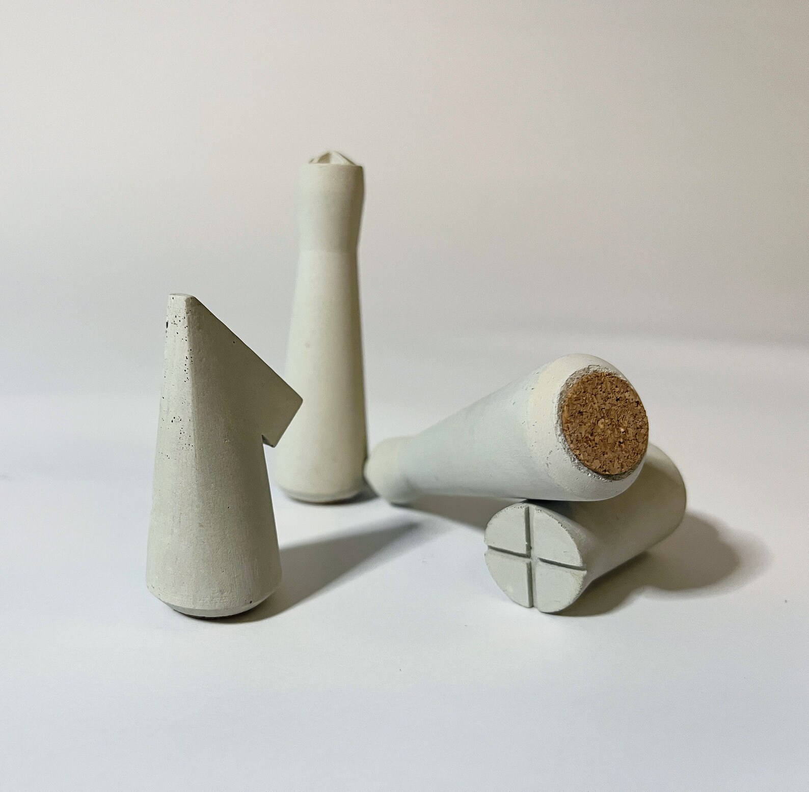 CONCRETE CHESS - Minimalist Decor - Handmade Chess Set - Etsy