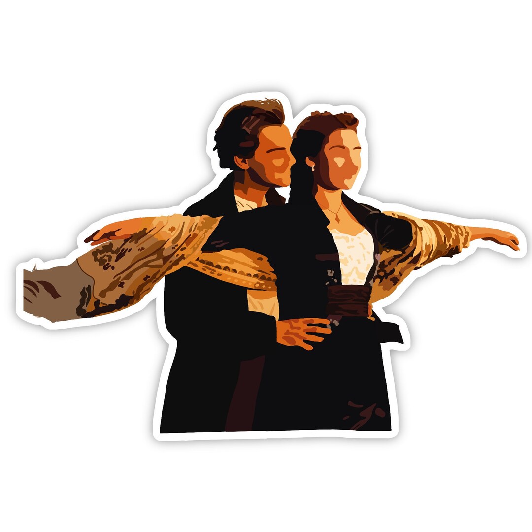 Jack and Rose Sticker - Etsy