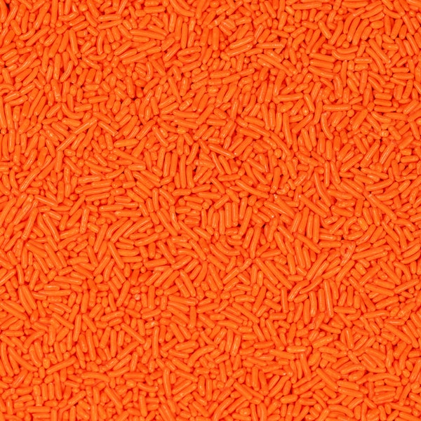 Orange Sprinkles - Etsy