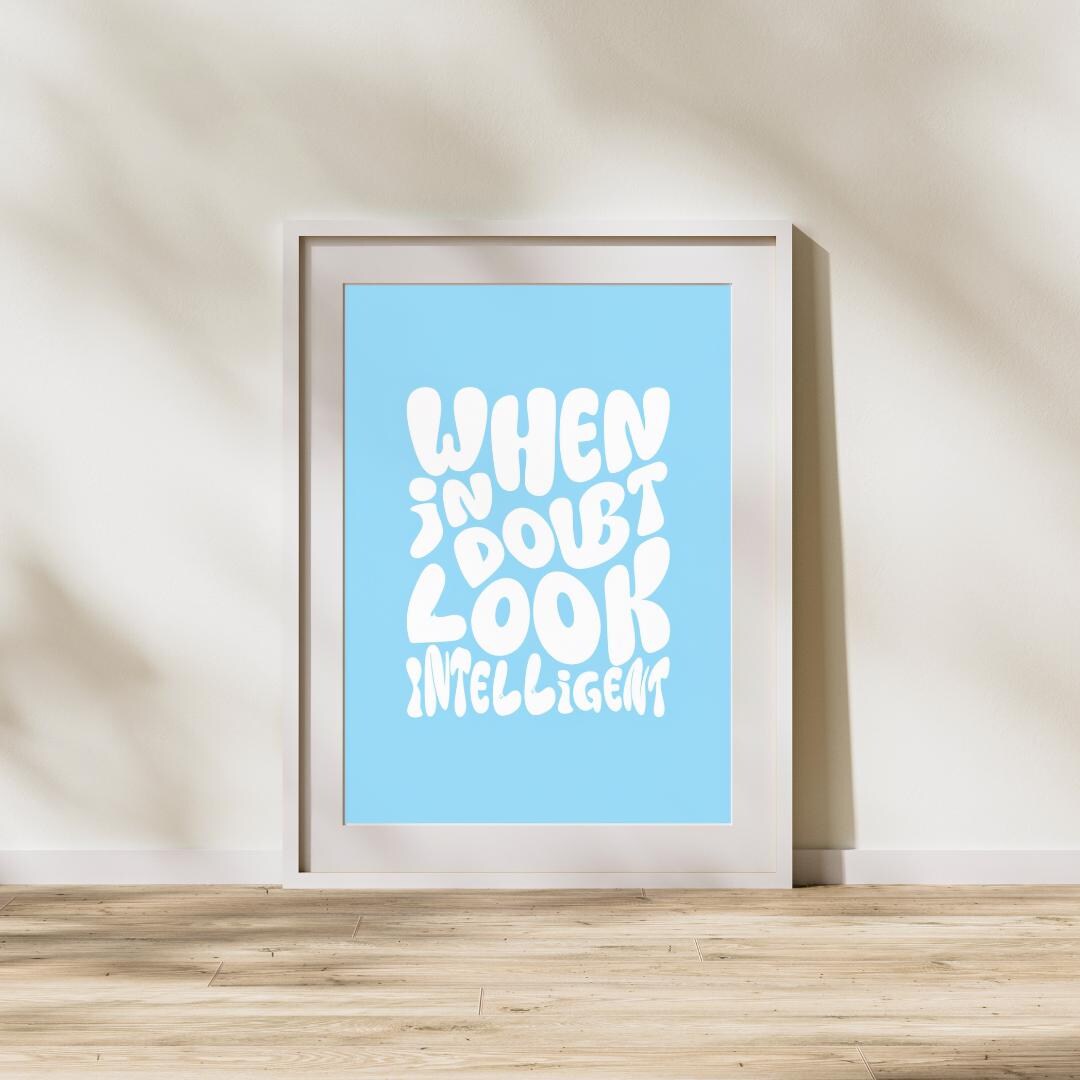 Edgy Motivational Quote Poster, Aesthetic Wall Art (digital Download ...