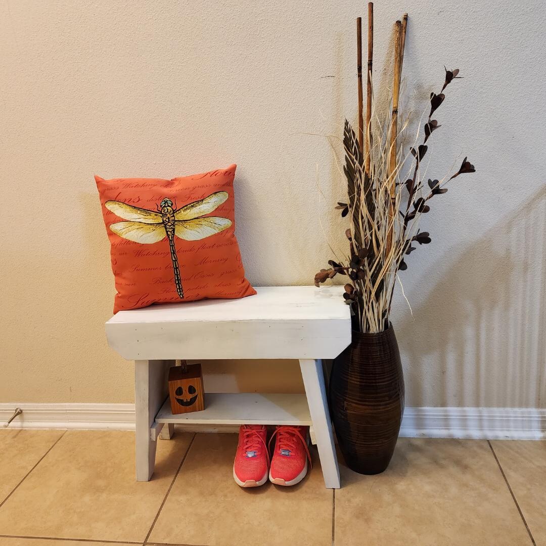 Handcrafted 24-inch Wooden Bench Rustic Indoor Seating & Decor - Etsy