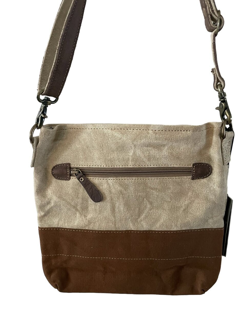 Recycled Canvas, Western Canvas Purse, Myra Leather Star, Crossbody ...