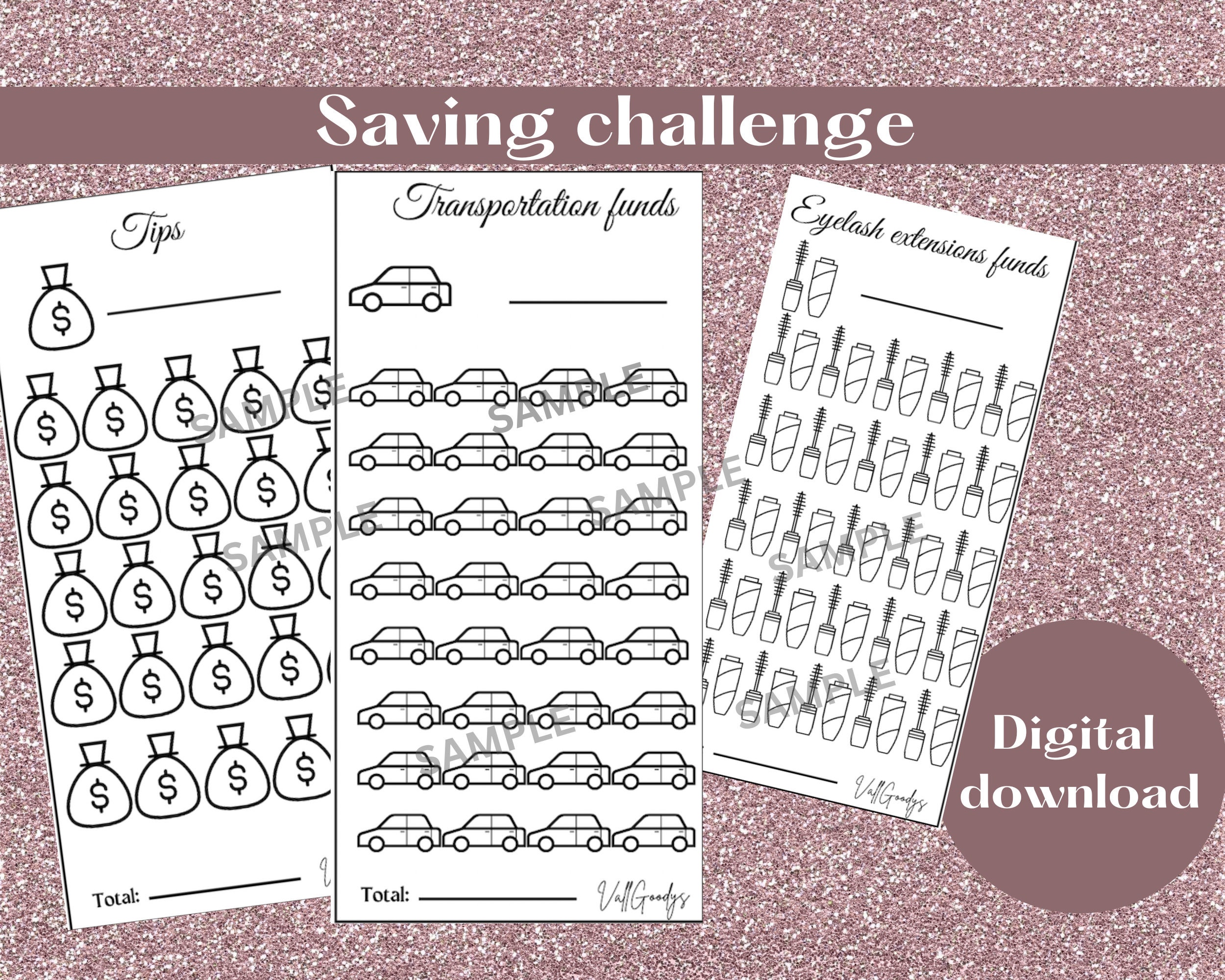 Mini Travel Package 12 Mini Saving Challenge Low Income Low Budget Cash ...