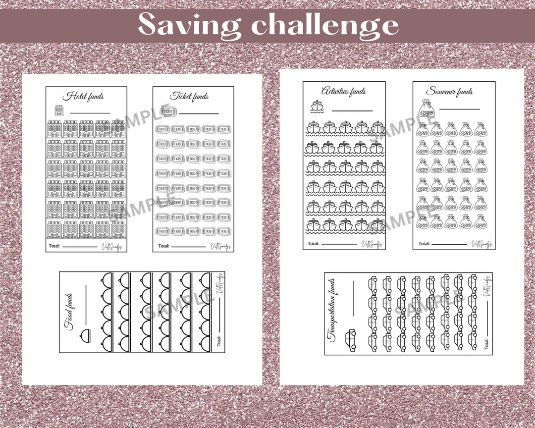 Mini Travel Package | 12 Mini Saving Challenge | Low Income | Low ...