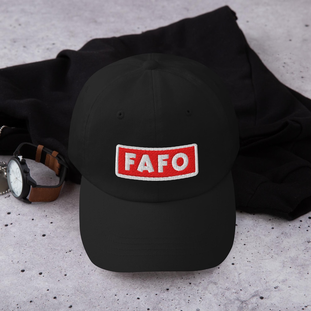 FAFO Hat - Etsy