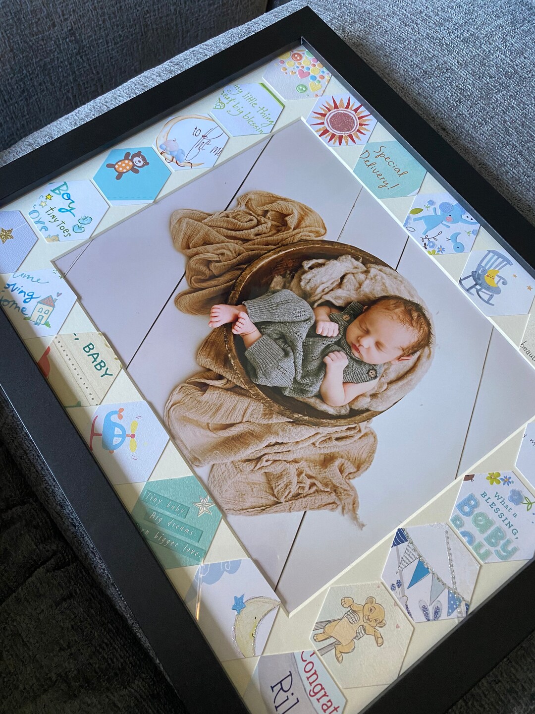 Baby/wedding/shower Card Display Frame - Etsy