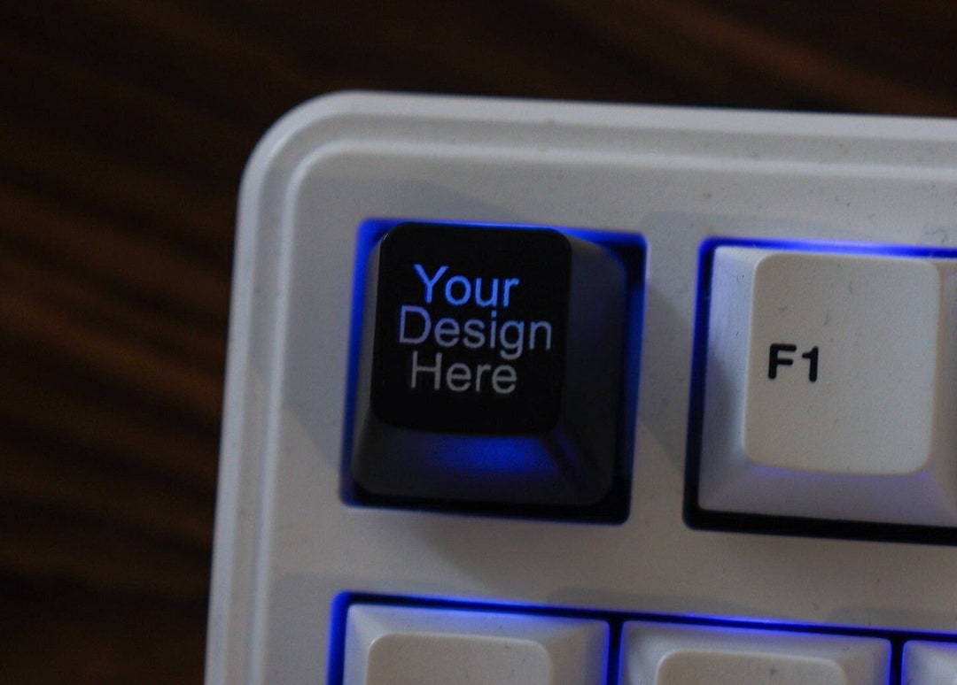 Custom Backlight Keycaps-mechanical Keyboard Keycap-business Logo Key ...