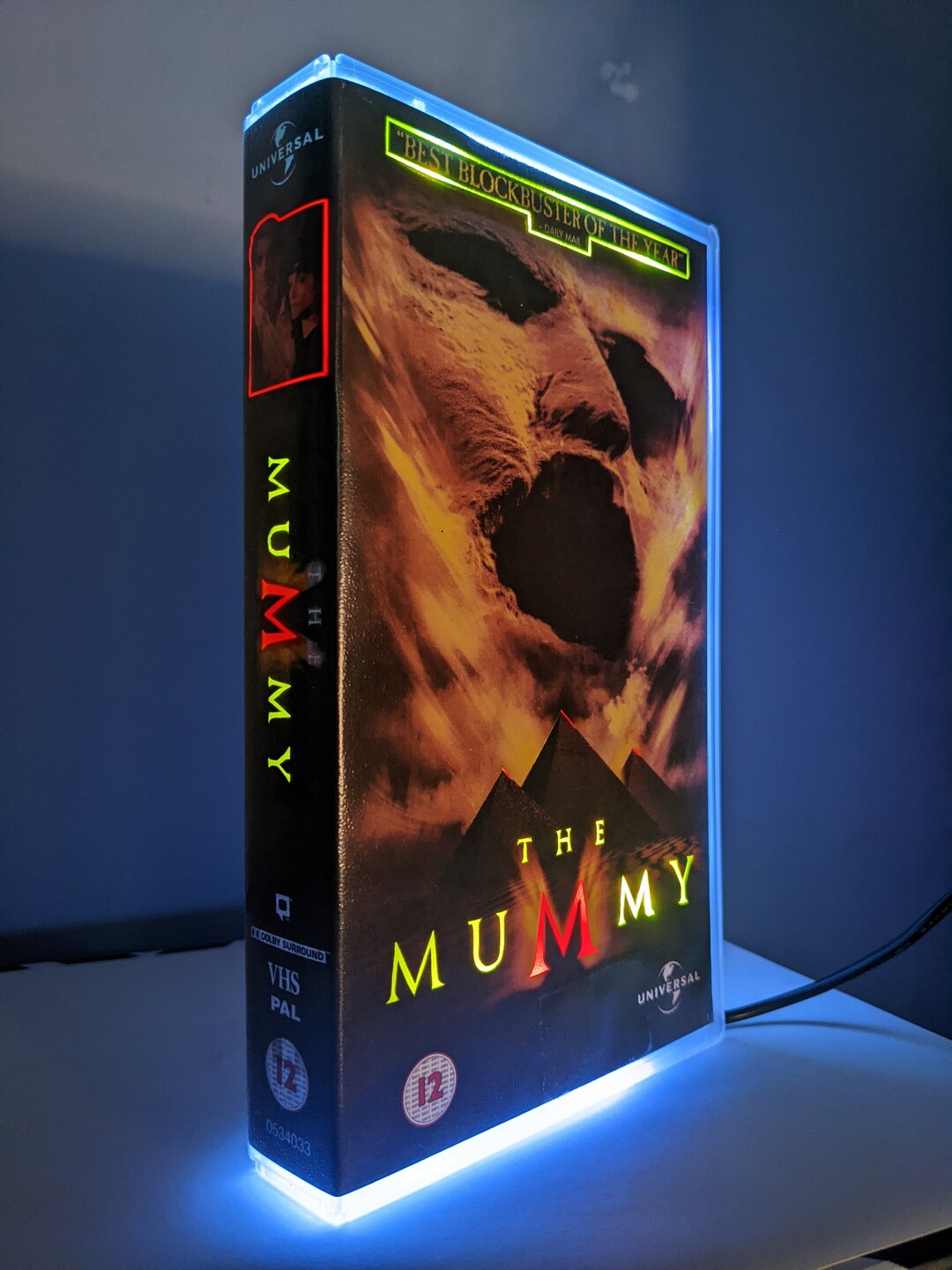 The Mummy VHS Lamp Vintage Home Decor Cinema Gift Retro VHS - Etsy