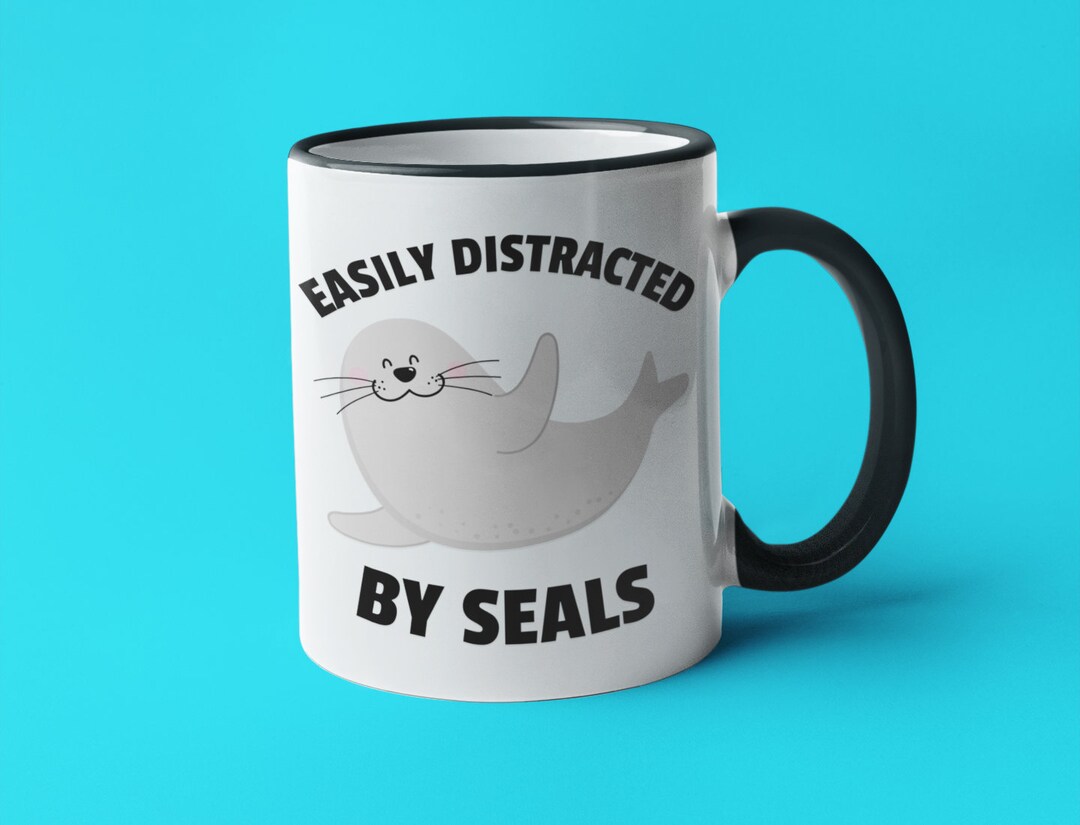 Seal Mug, Gift for Seal Lover, Funny Seal Gift, Seal Mugs, Seal Lover ...