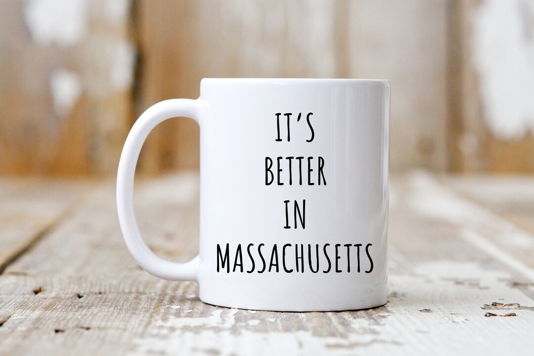 Massachusetts Mug, Massachusetts Gift, Massachusetts Coffee Mug ...