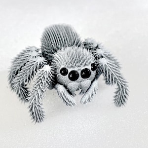 Jumping Spider Toy Figure - Etsy