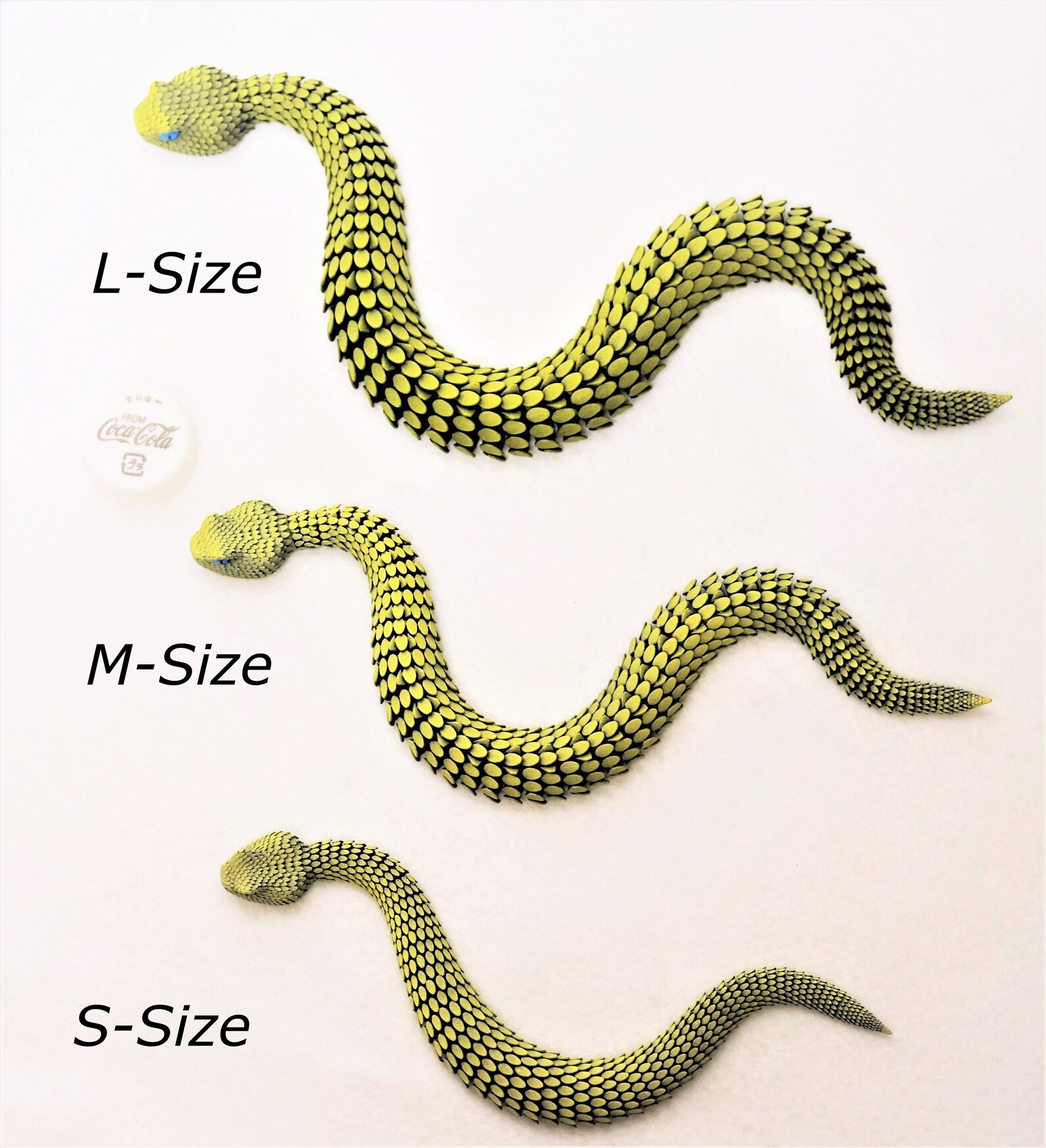 Snake Figure Toy Animal Articulated Model Viper Large - Etsy