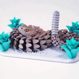 Rattlesnake Figure | Articulated Model Snake - Etsy