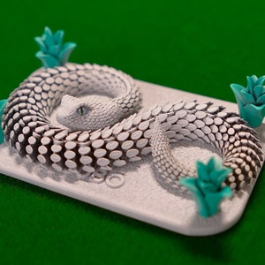 Snake Figure | Toy Animal | Articulated Model Viper | Medium - Etsy