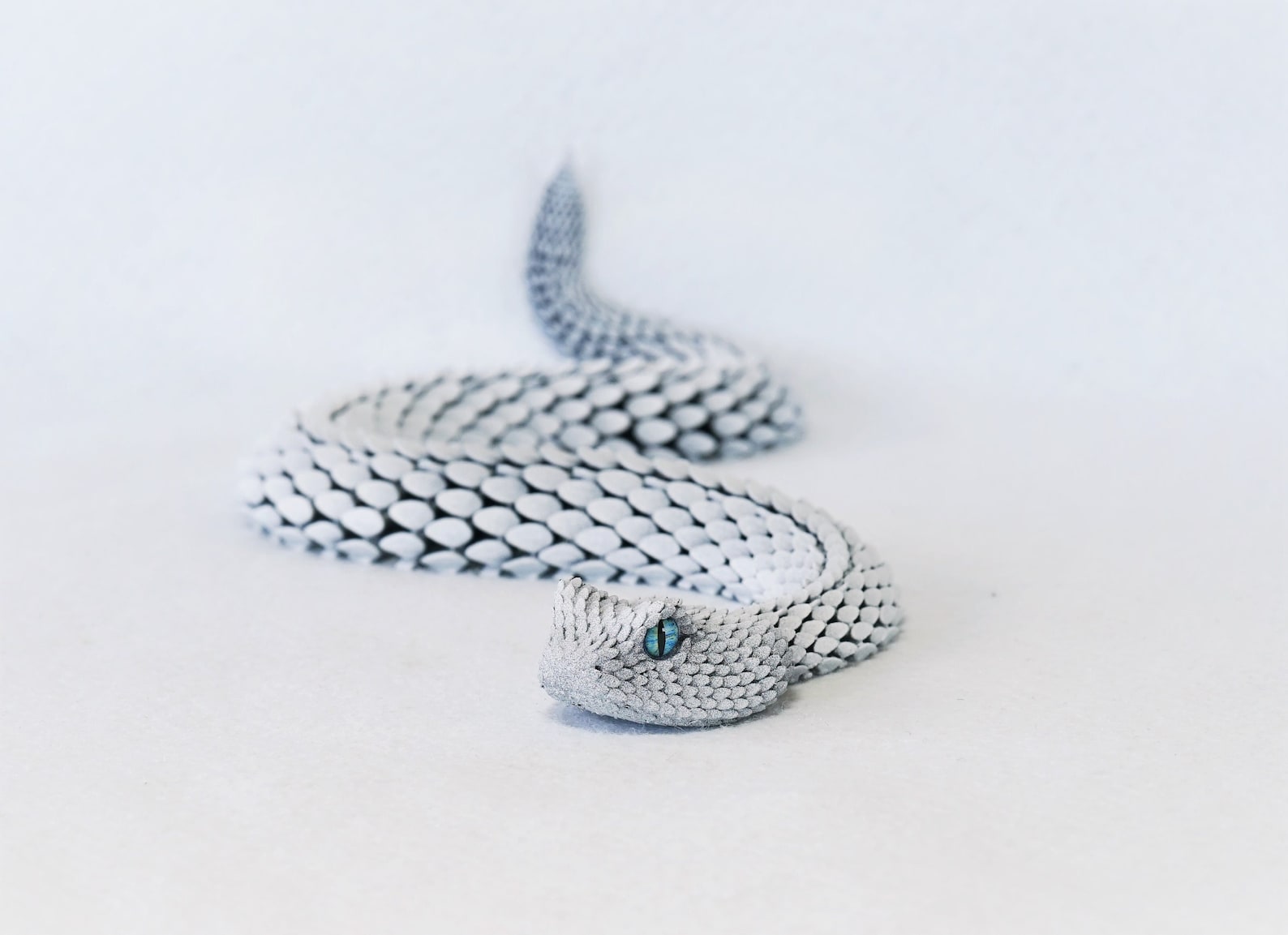 Snake Figure Toy Animal Articulated Model Viper Large - Etsy