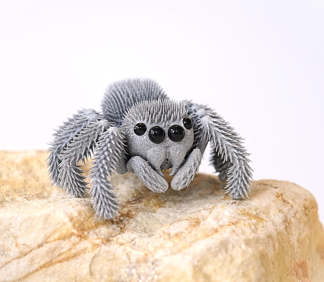 Jumping Spider Toy Figure - Etsy