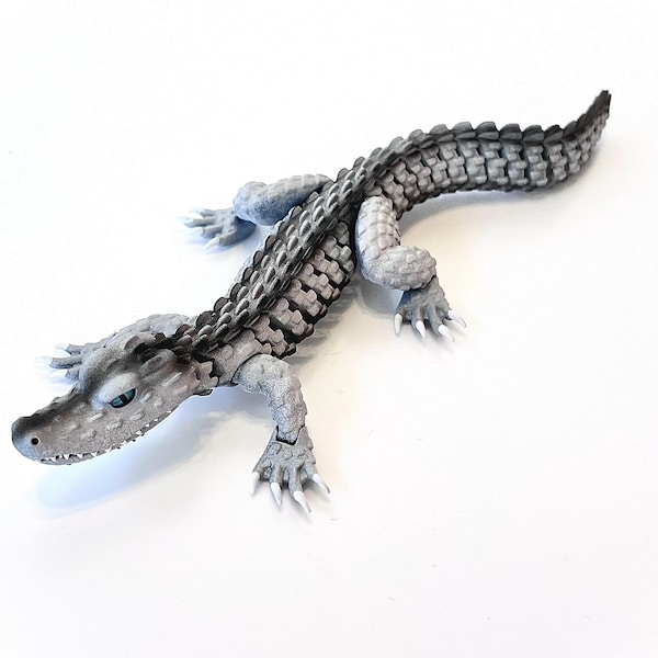 Crocodile Toy - Etsy
