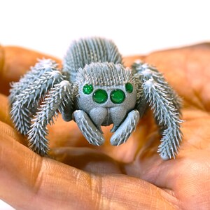 Jumping Spider Toy Figure - Etsy