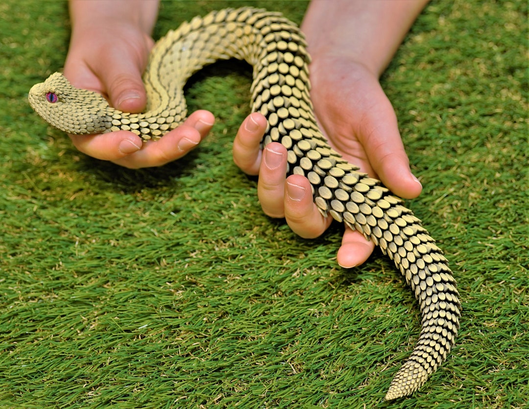 Jumbo Bush Viper Snake Toy - Etsy