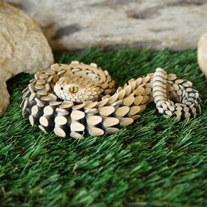 Rattlesnake Figure | Articulated Model Snake - Etsy
