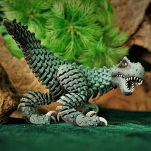 Dinosaur Figure Model T-rex Articulated Tyrannosaurus Toy - Etsy