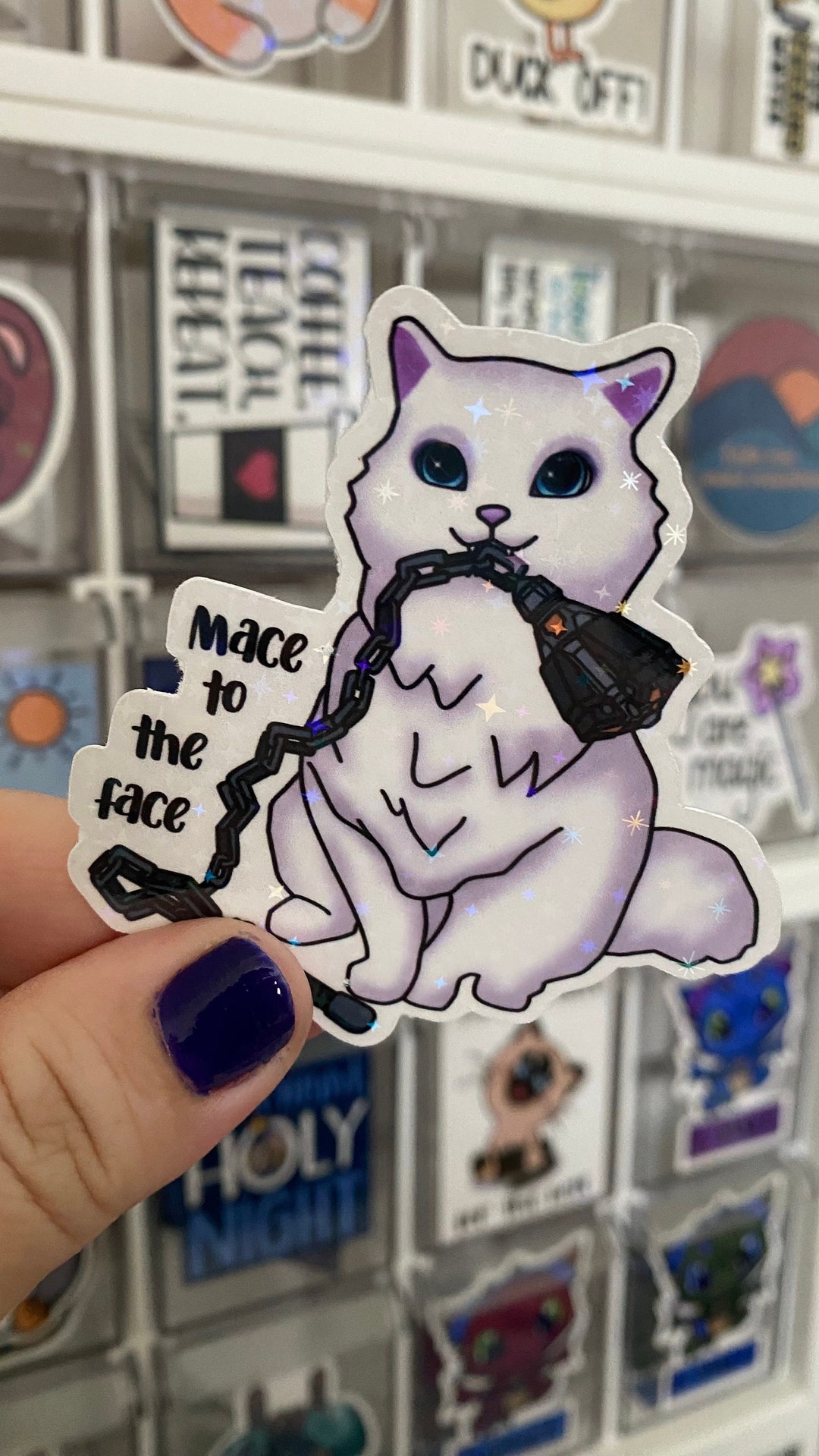 Brigitte Mitzi Overwatch Laminated Vinyl Sticker - Etsy