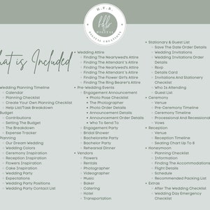 Gender-neutral Printable Wedding Planner Editable Planning - Etsy