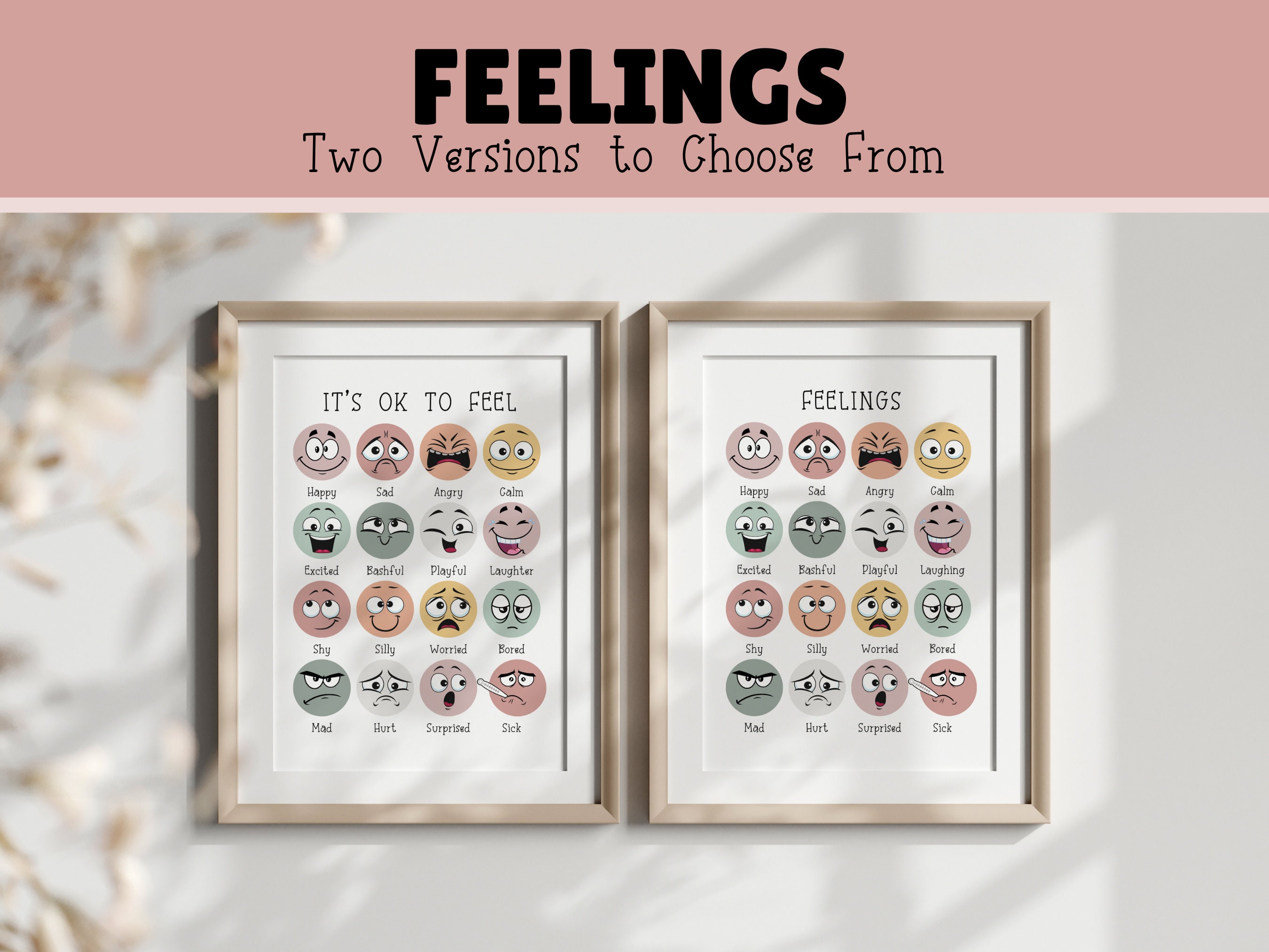 Earth Tone Boho Educational Poster, Playroom Wall Décor, Homeschool ...