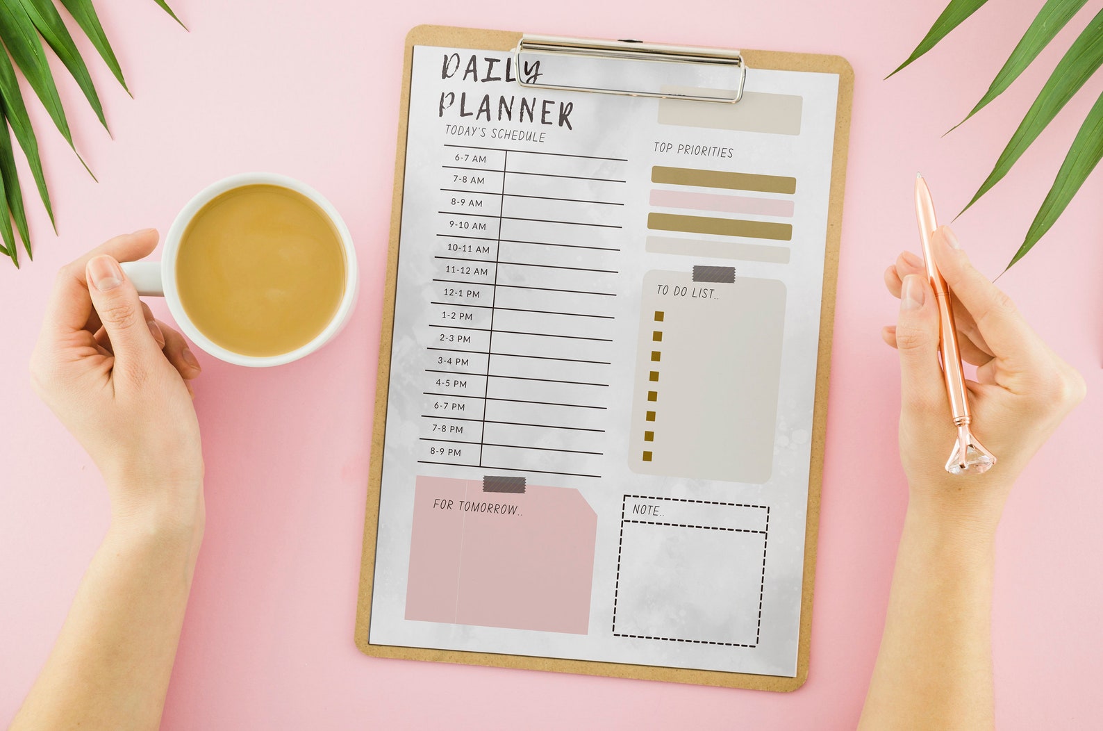 Daily Planner, Lifetime Activity Daily Tracker, Daily Tracker, Activity ...